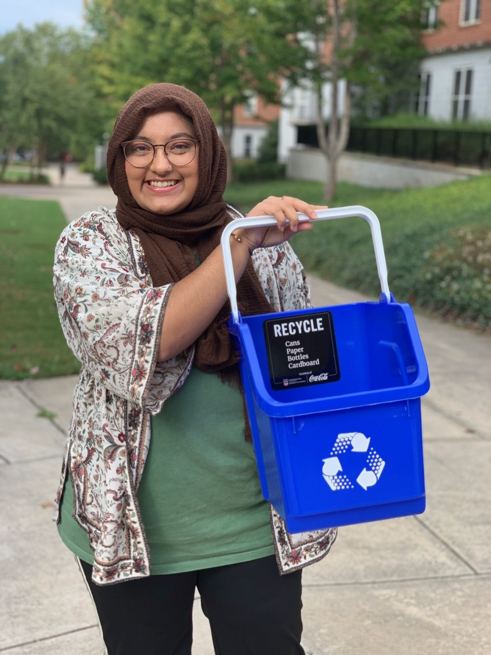 Sustainability – In-Room Recycling – University Housing